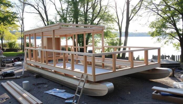 DIY Pontoon Boat Plans & Blueprints - Dominate Boat Construction